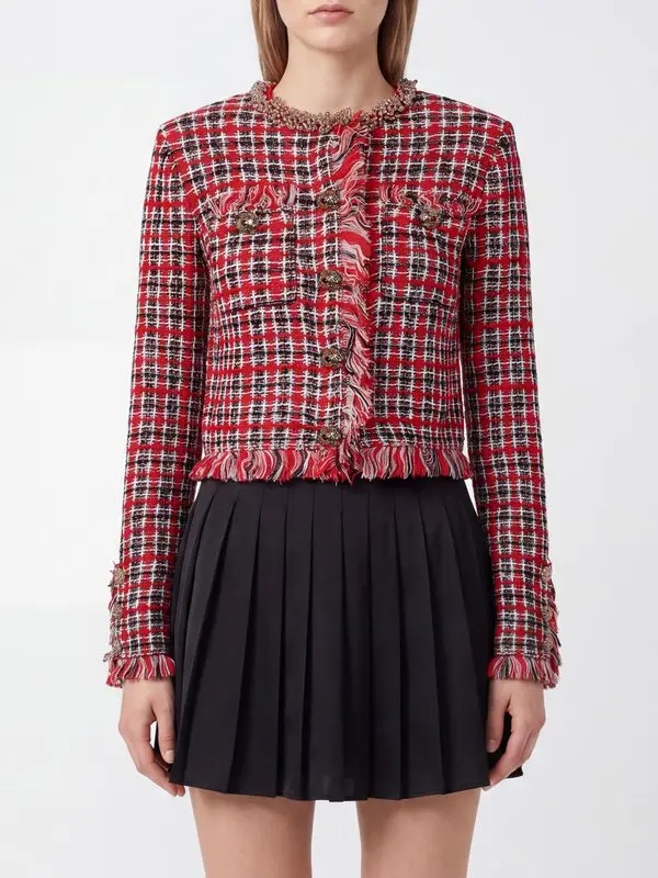 SELF-PORTRAIT Jacket - Red