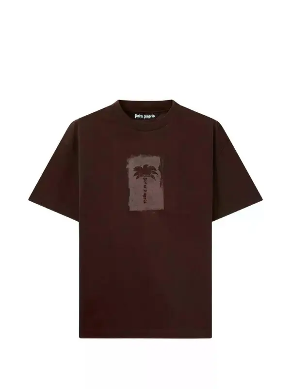 Palm Angels Brushed Palm Tree T-shirt
