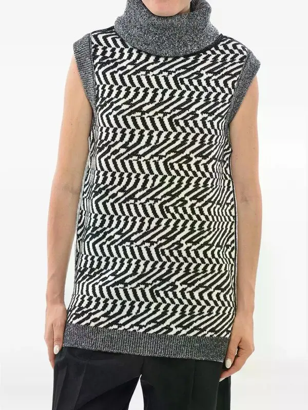 Stella McCartney Turtleneck Vest - White