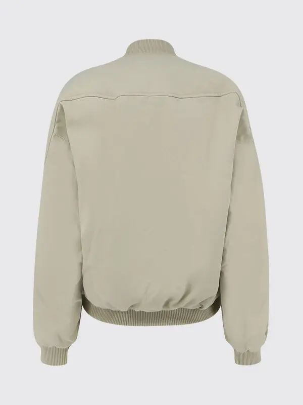 MAISON MARGIELA Cropped Cotton Twill Bomber Jacket With Logo