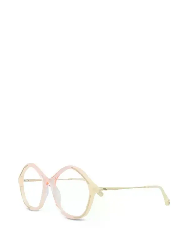 Chloé Geometric Frame Eyeglasses