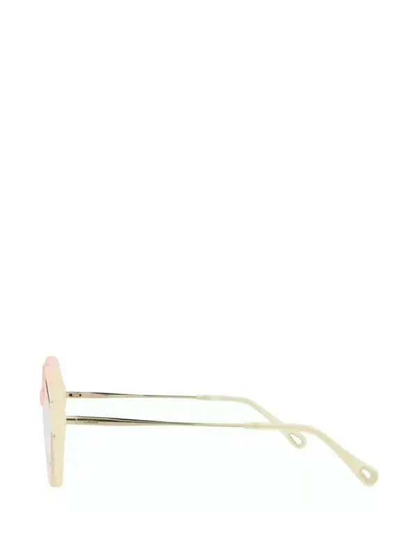 Chloé Geometric Frame Eyeglasses
