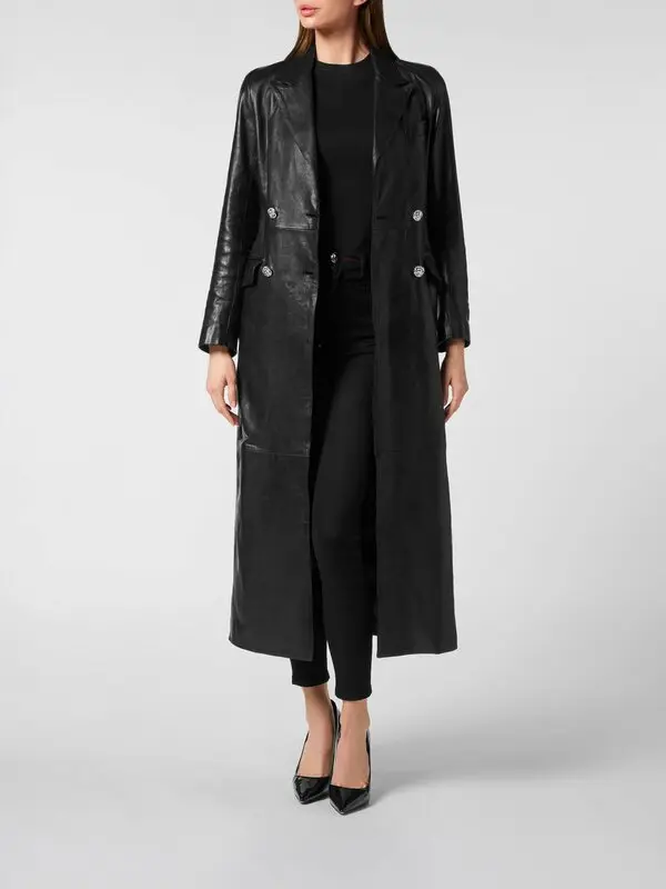 Philipp Plein Coat - Black