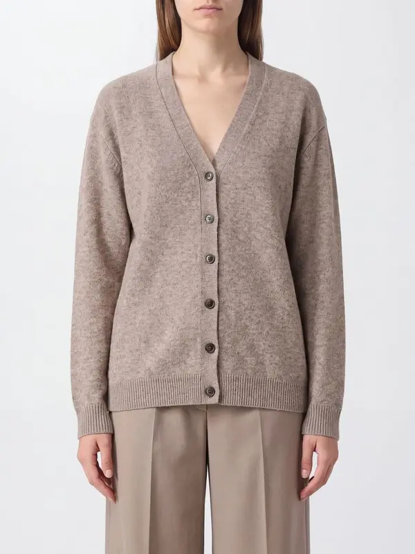 Aspesi Button-detailed V-neck Cardigan - Grey