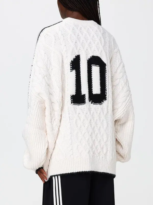 ADIDAS ORIGINALS Crewneck Cable Knit Sweater