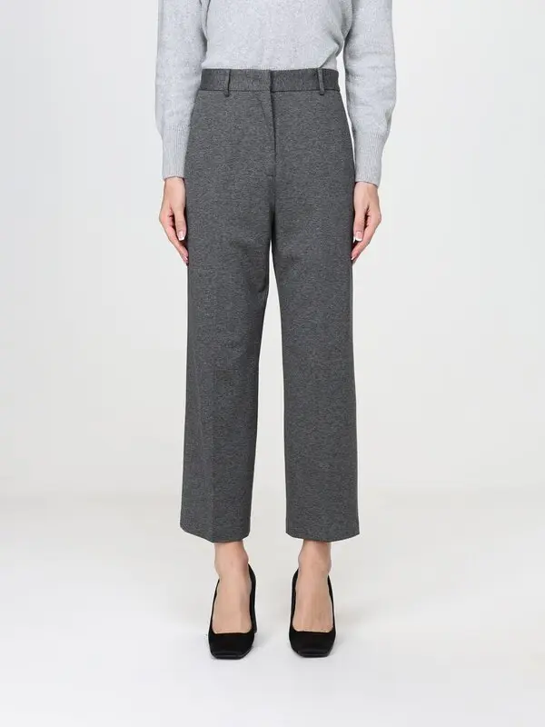 Liviana Conti Tailored Trousers - Grey