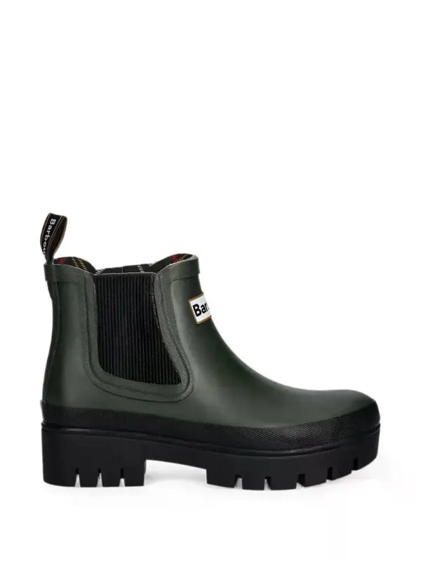 Barbour Halton Ankle Wellingtons - Green