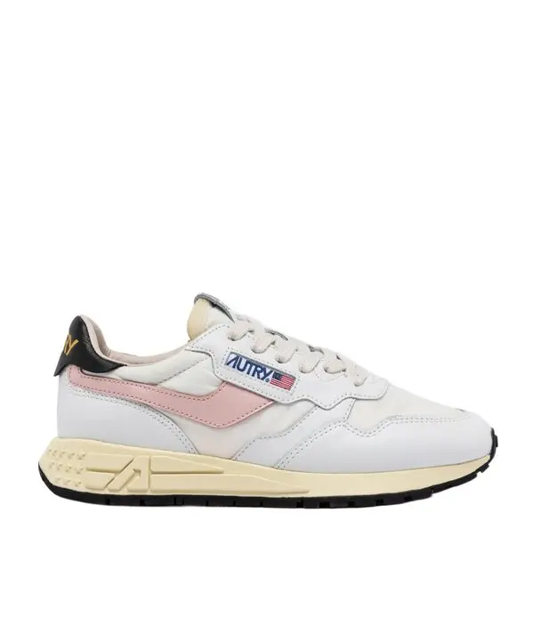 AUTRY Reelwind Lace-up Leather Sneakers - White