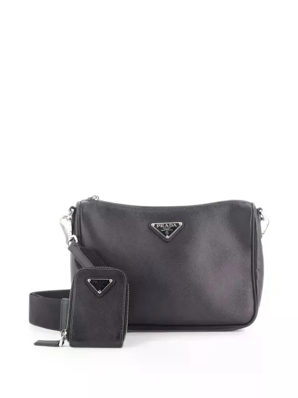 Prada Re-edition Zip Messenger Bag Saffiano Leather Small Crossbody Bag