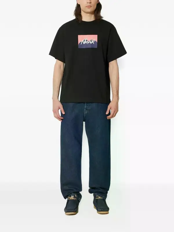 NANGA X Jerry Ukai Graphic-print T-shirt - Black