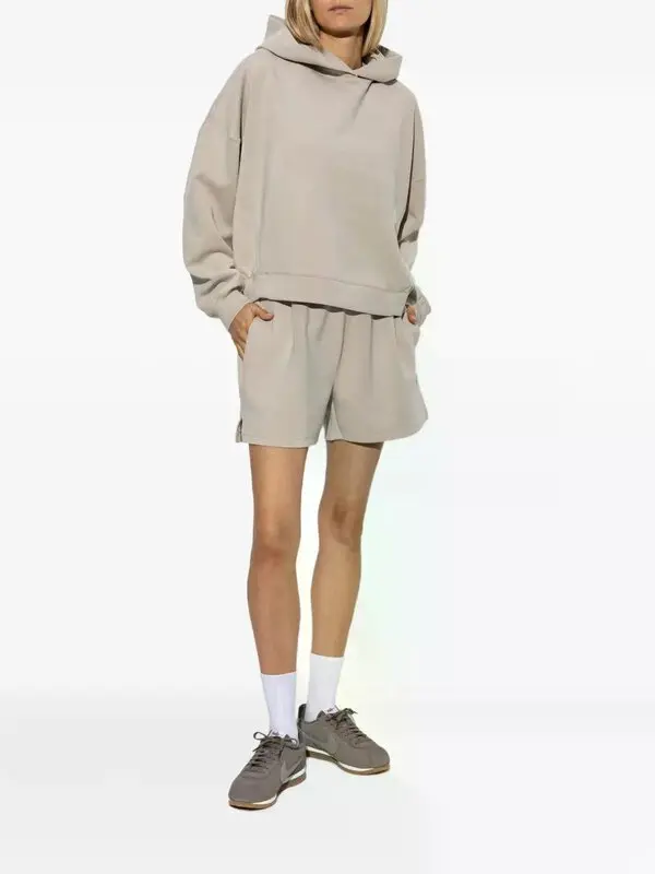 Nike Logo-print Cropped Hoodie