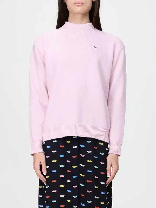 Fiorucci Ribbed Mock Neck Sweater