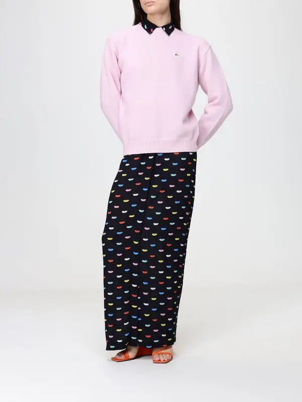 Fiorucci Ribbed Mock Neck Sweater