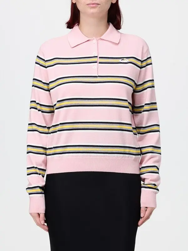 Fiorucci Angellic Print Knit Sweater - Pink