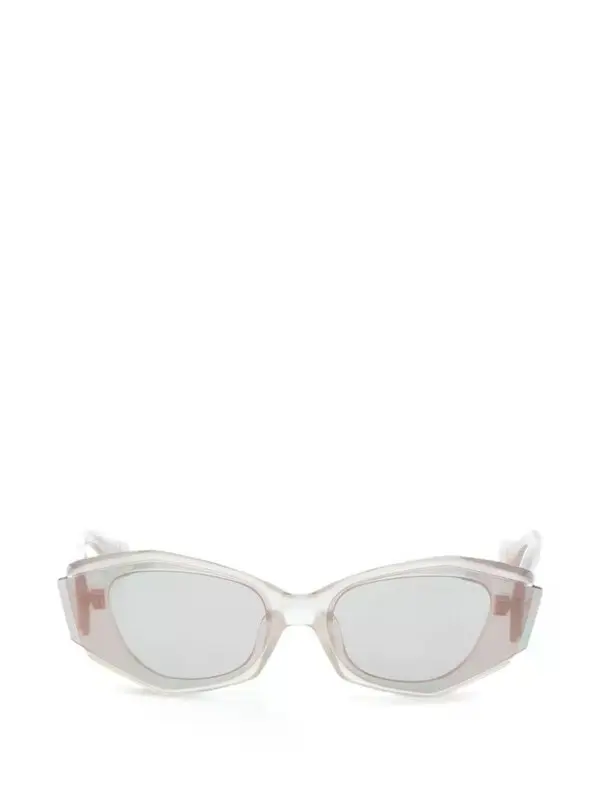 Dita Geometric Frame Sunglasses