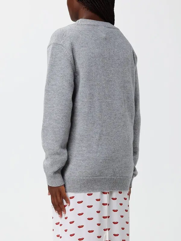 Fiorucci V-neck Pullover - Grey