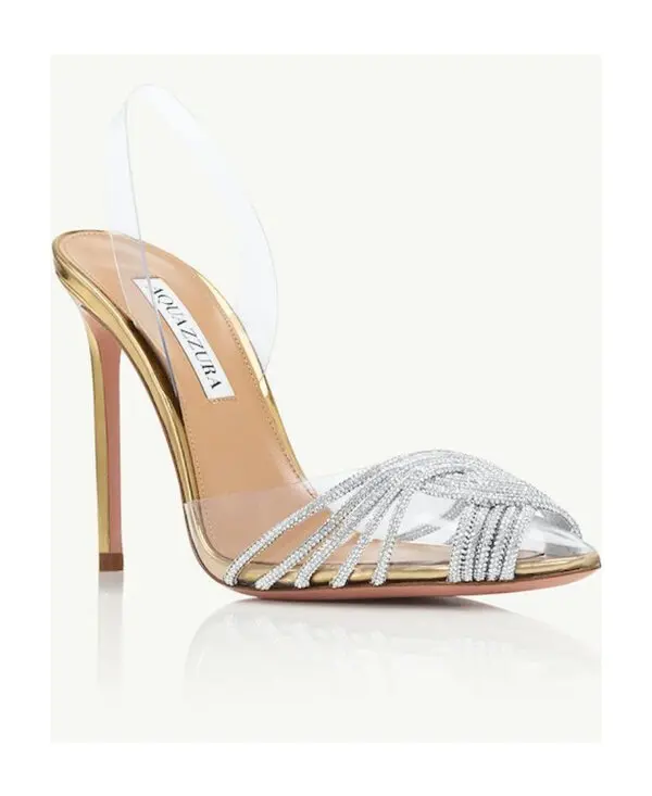 AQUAZZURA Pointed 115mm Leather Pumps