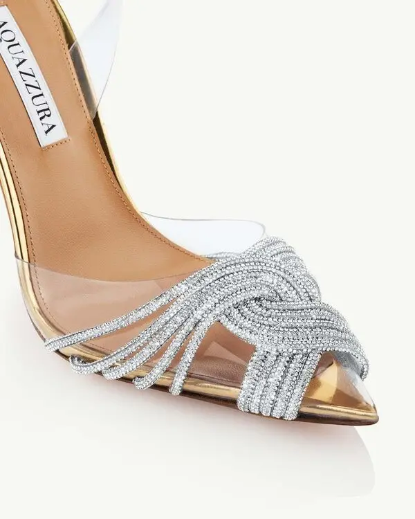 AQUAZZURA Pointed 115mm Leather Pumps
