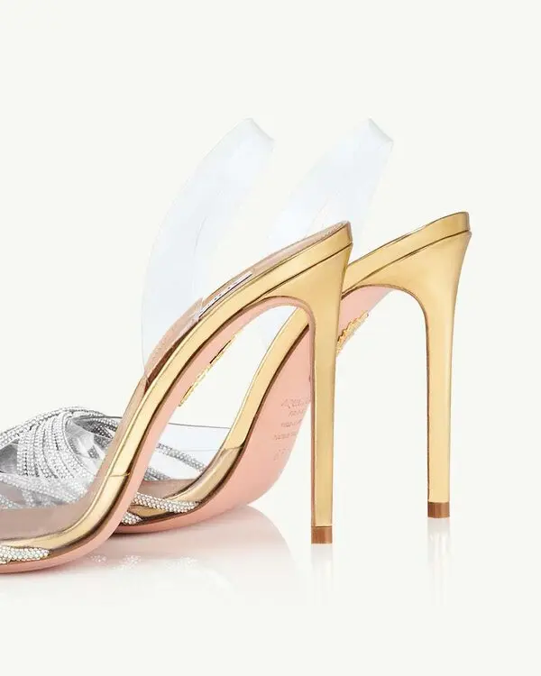 AQUAZZURA Pointed 115mm Leather Pumps