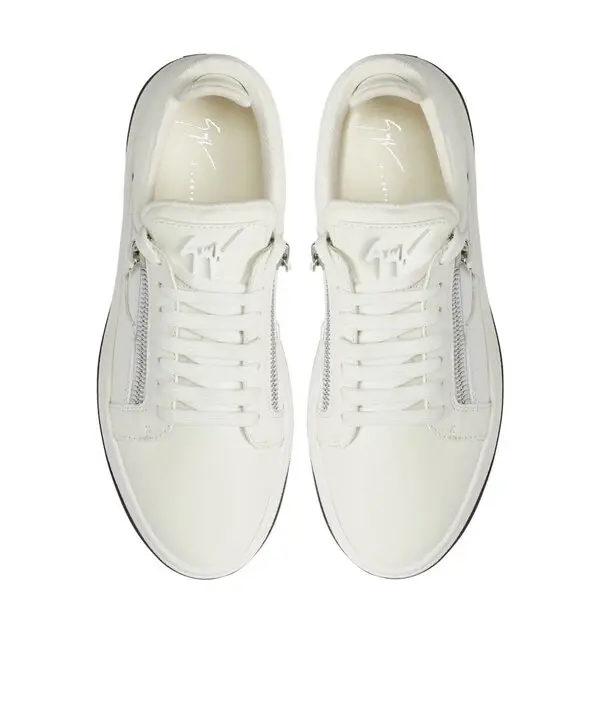 GIUSEPPE ZANOTTI Zip Detail Low Top Sneakers