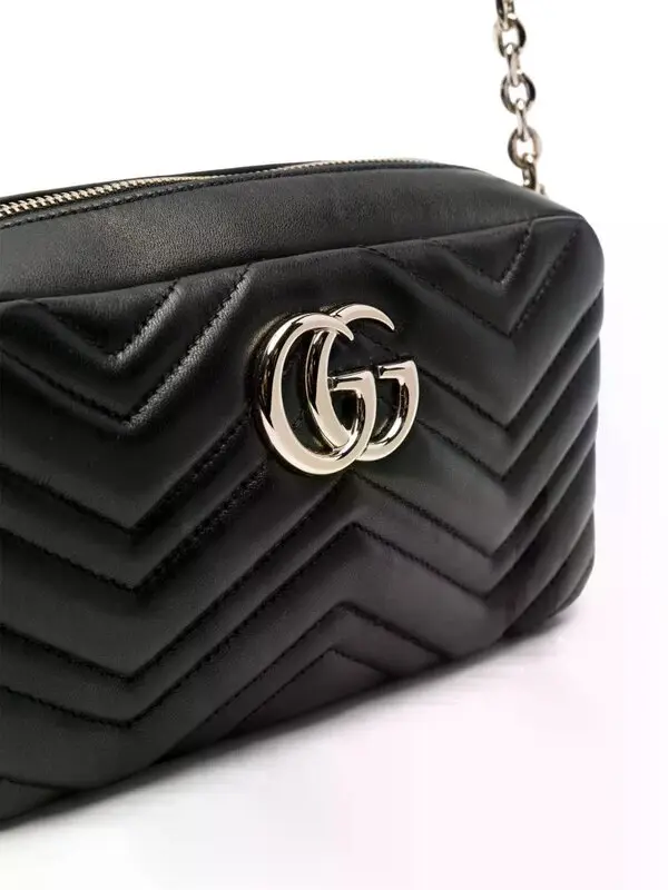 Gucci Gg Marmont Quilted Leather Camera Bag