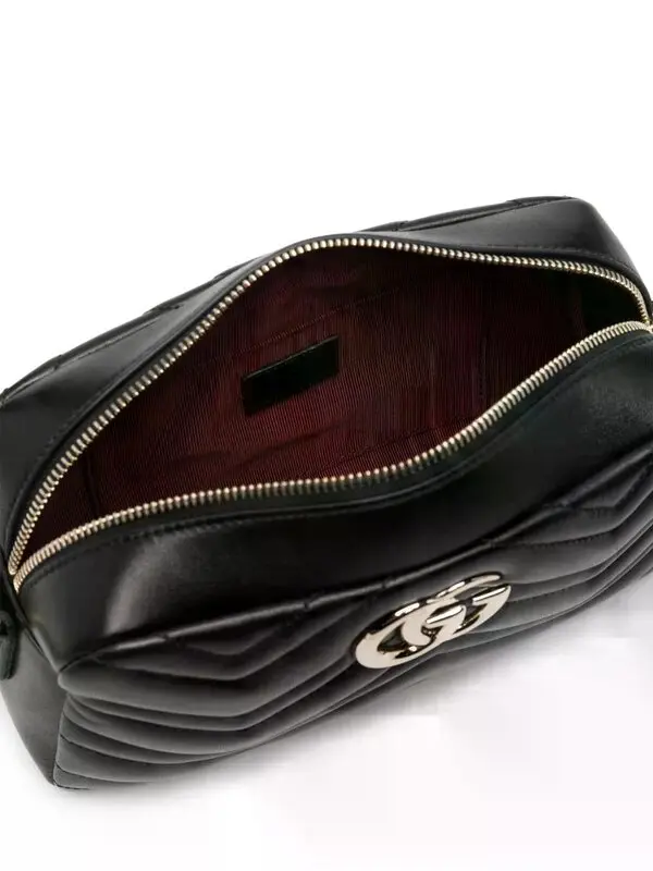 Gucci Gg Marmont Quilted Leather Camera Bag