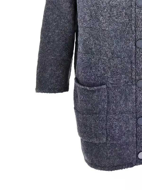 Emporio Armani Button-fastening Long-sleeve Cardigan