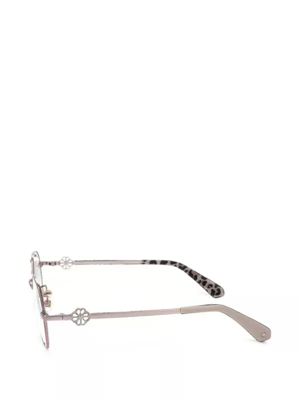 Kate Spade New York Trinity Flower-detail Geometric-frame Glasses