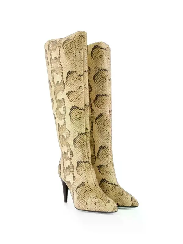 Isabel Marant Étoile Jany Snake-effect Boots