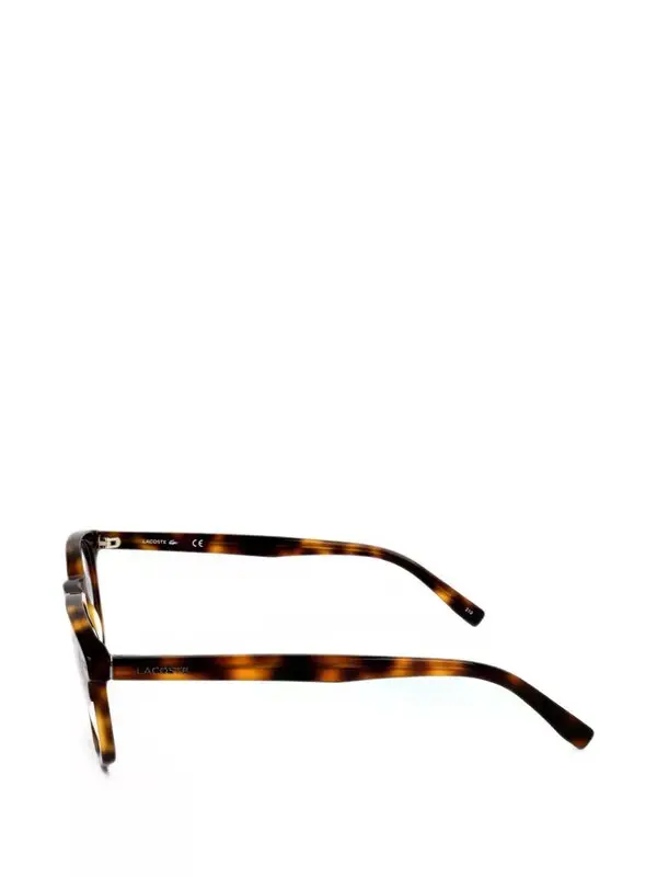 Lacoste Tortoiseshell-effect Square-frame Glasses