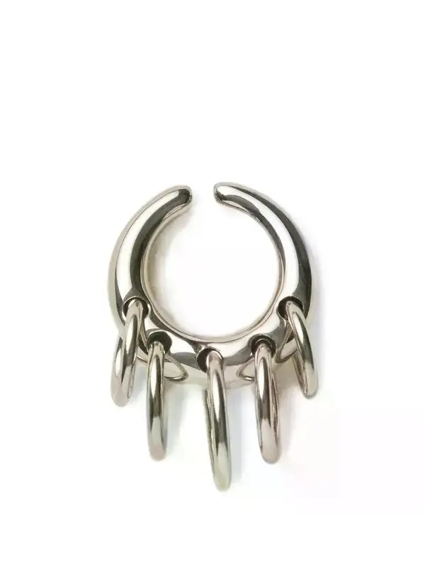 PANCONESI Multi-hoop Ear Cuff - Silver