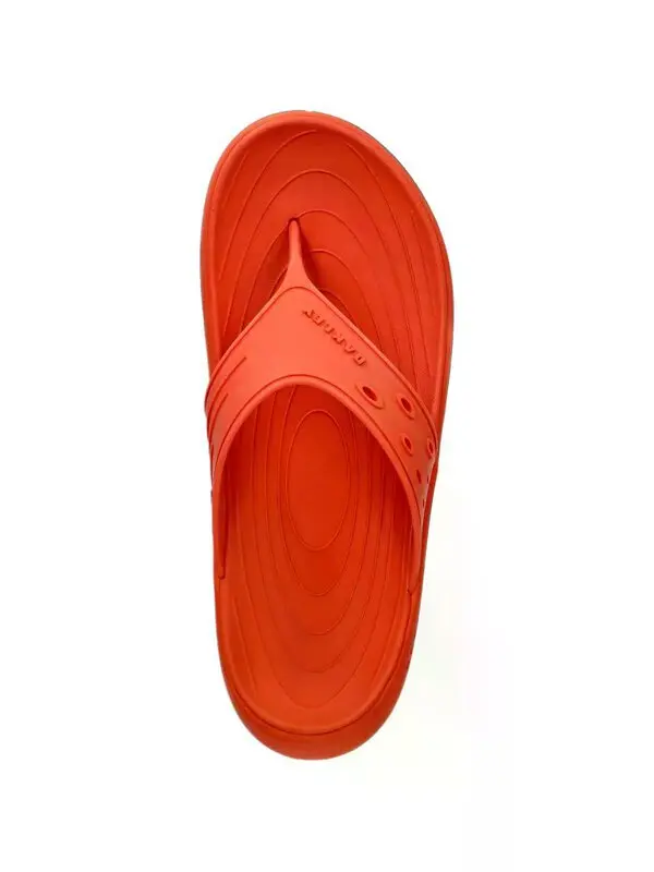 Oakley Studio Perforated Logo-embossed Flip-flops