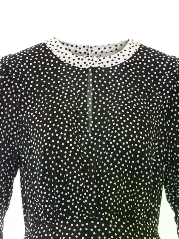 Rixo Maxi Dress With Polka Dot And Leopard Print