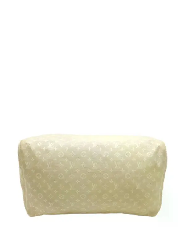 LOUIS VUITTON Monogram Mini Lin Speedy 30 Boston Bag - Neutrals