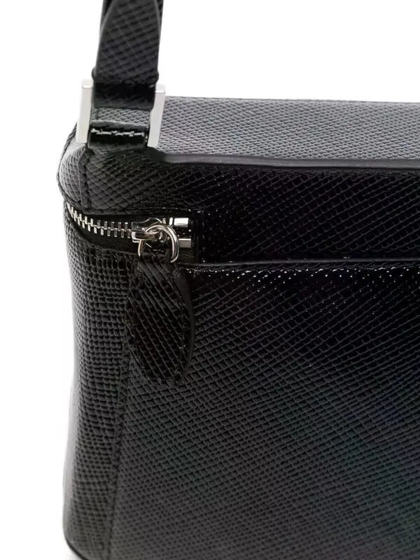 TOTEME Clip Palmellato-patent Shoulder Bag