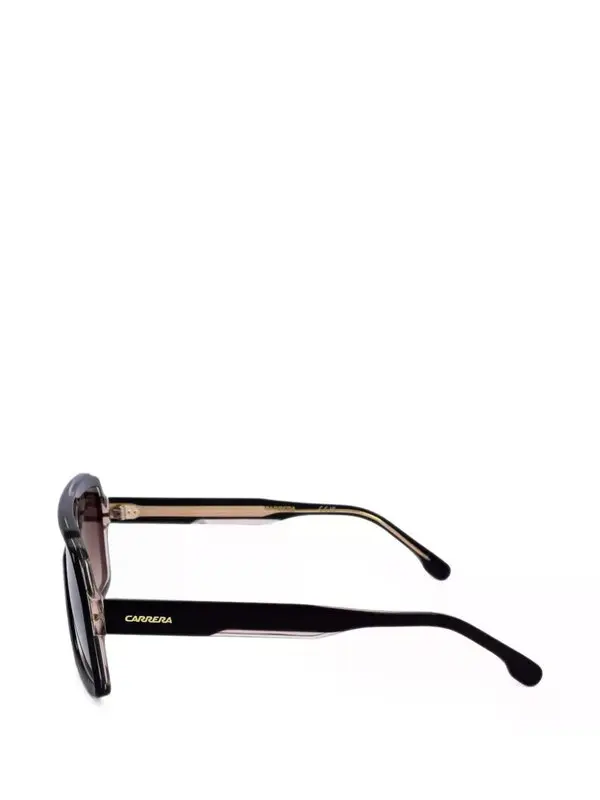 Carrera Eyewear Square Frame Sunglasses With Gradient Lenses - Black
