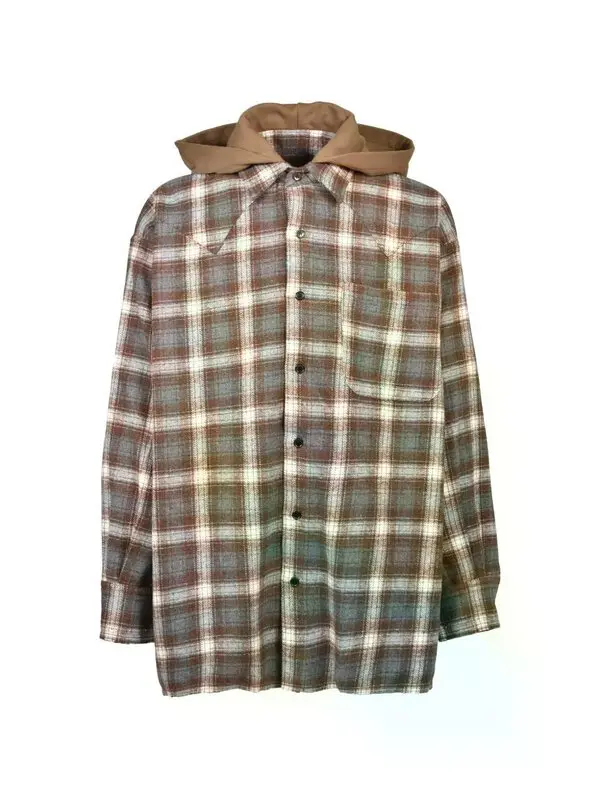 JUN/NAKAYAMA Check-pattern Shirt