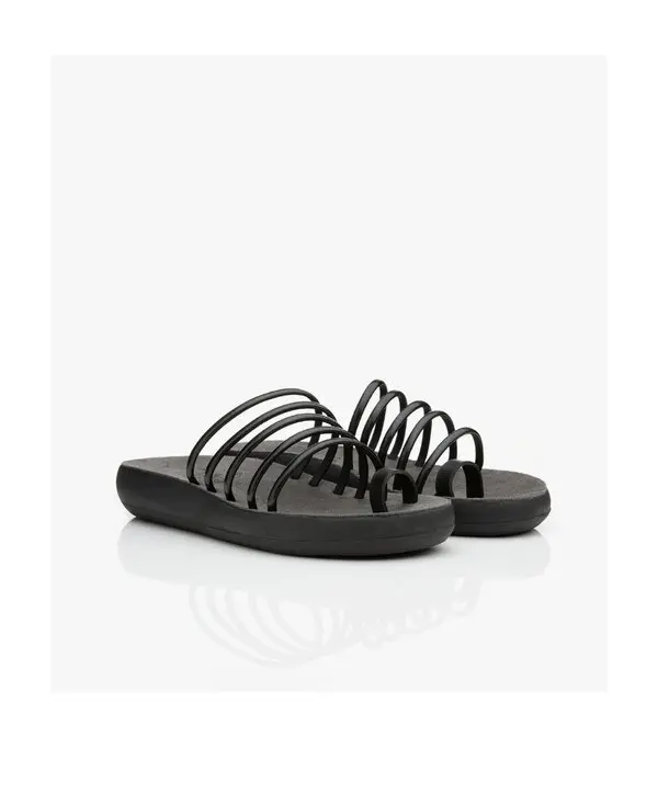 ANCIENT GREEK SANDALS Hypatia Strappy Sandals - Black