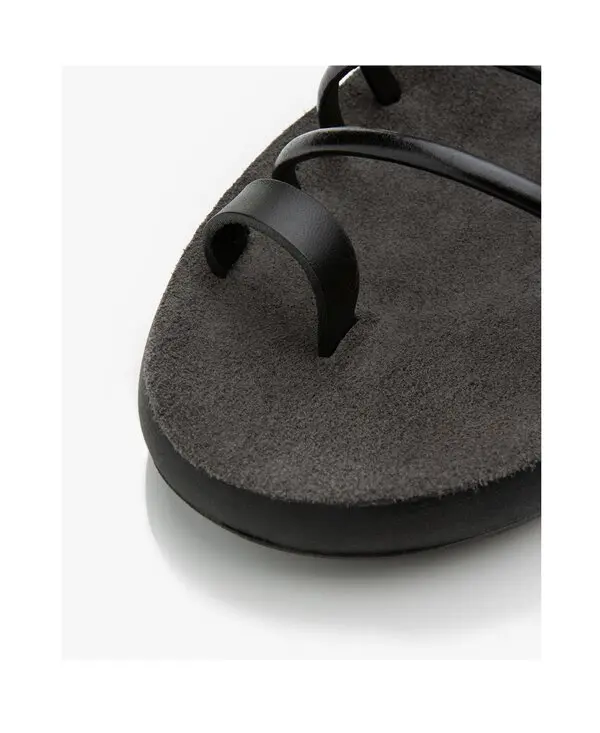ANCIENT GREEK SANDALS Hypatia Strappy Sandals - Black