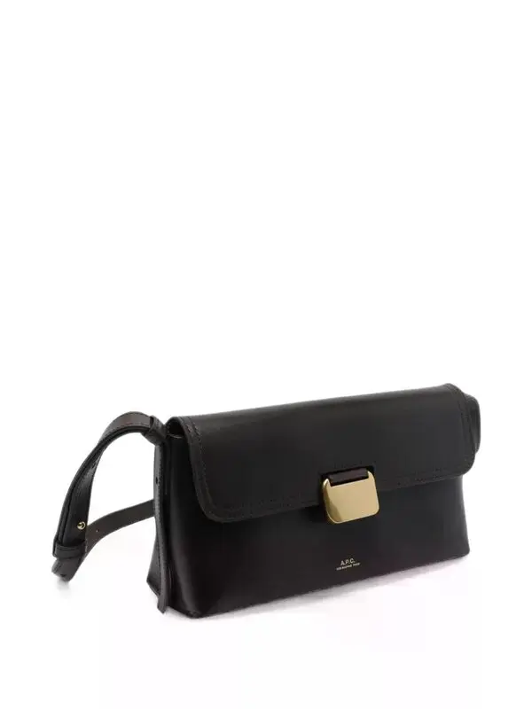 A.p.c. Simone Leather Shoulder Bag - Brown