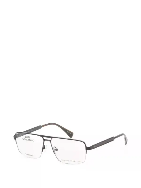 John Varvatos Geometric-frame Glasses