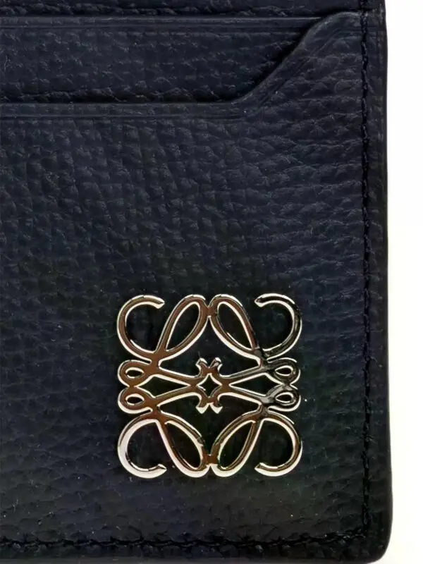 Loewe Anagram Leather Card Holder