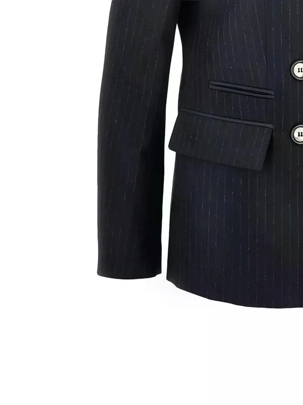Emporio Armani Pinstripe Double-breasted Blazer