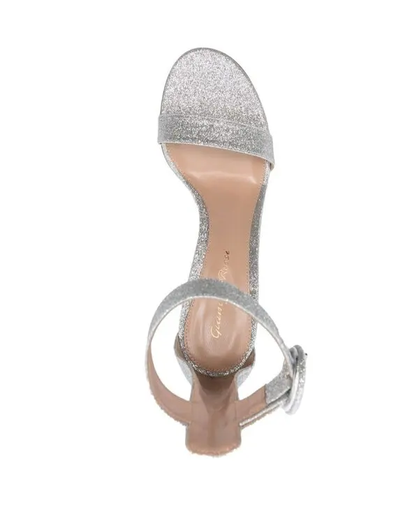 GIANVITO ROSSI Portofino Heeled Sandals With Logo Detail