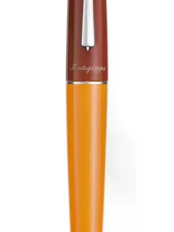 MONTEGRAPPA Logo-engraved Pen - Orange