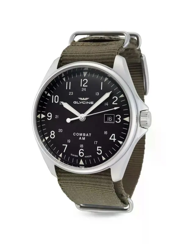 GLYCINE Combat 6 43mm Watch - Black