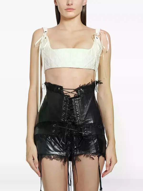DREAMING ELI Quilted Silk Bra