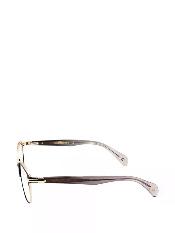 Rag & Bone Geometric Frame Eyeglasses