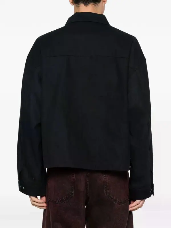 ARTE ANTWERP Logo-embroidered Zip-up Jacket