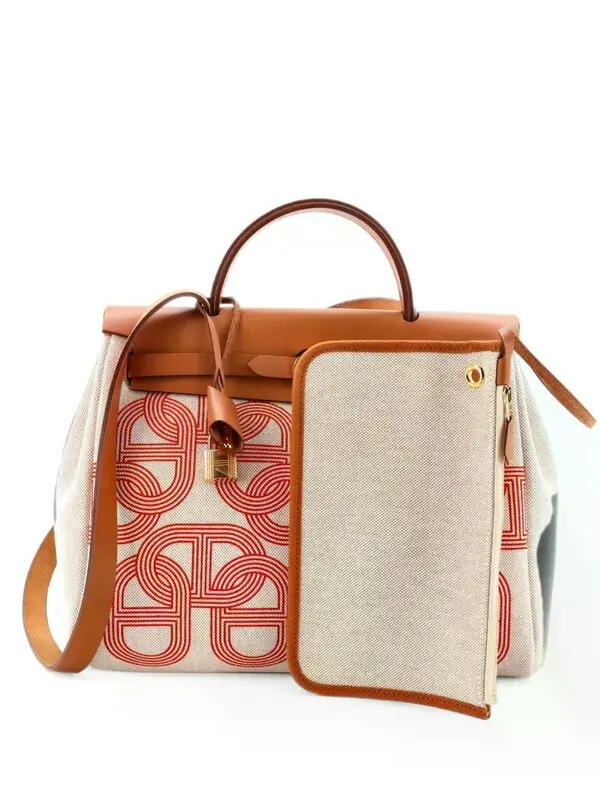 Hermès Herbag Zip Circuit 24 Vache Hunter And Leather 31 Satchel
